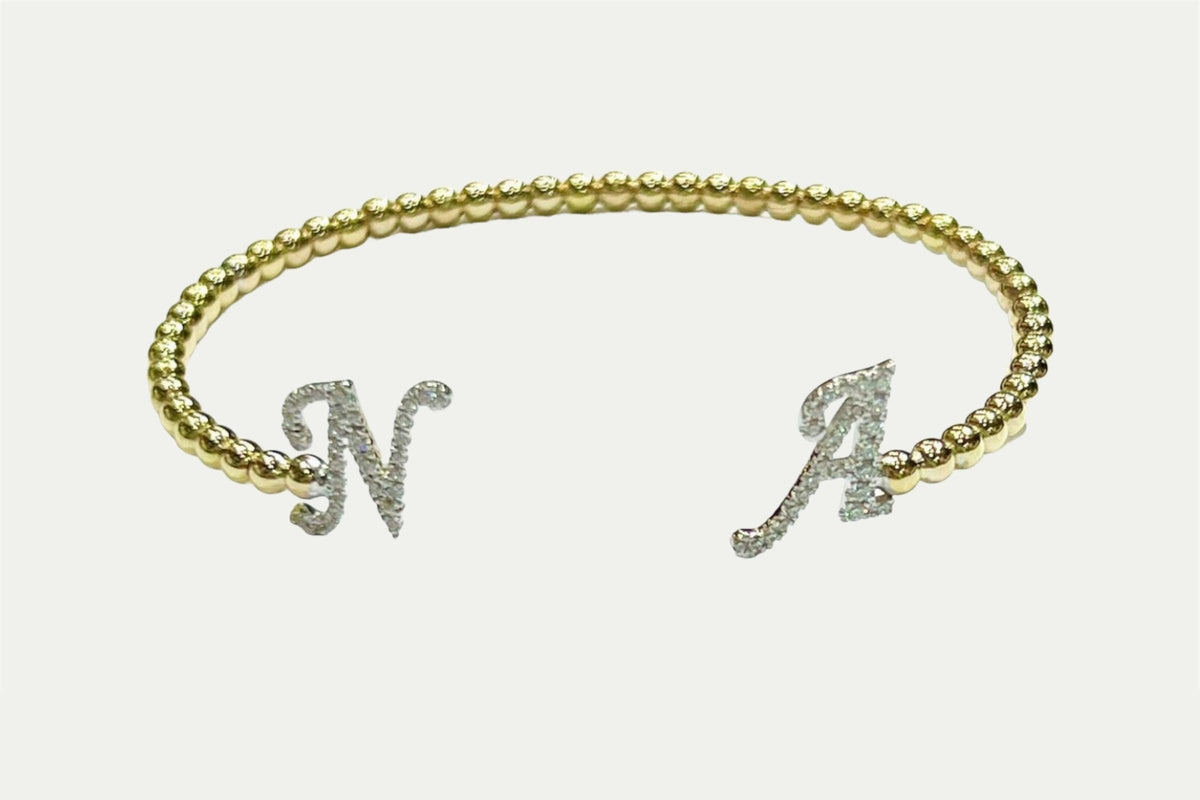 Kelly Gold Bangle | Bracelets – ANTY
